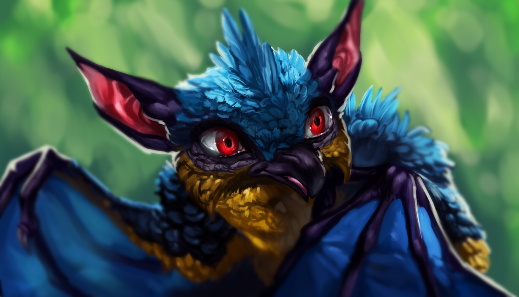 ArtStation - Parrot bat