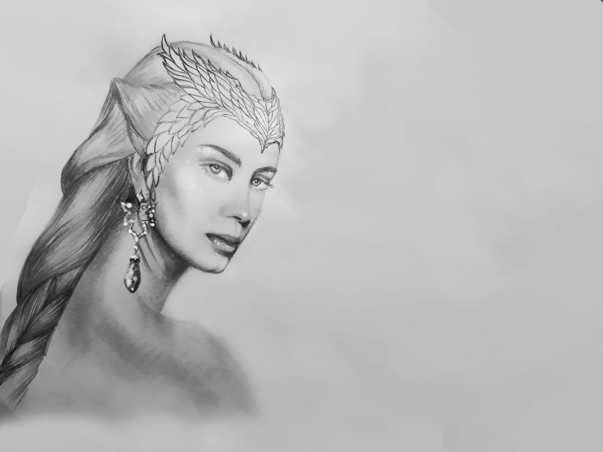 how to draw ice queen