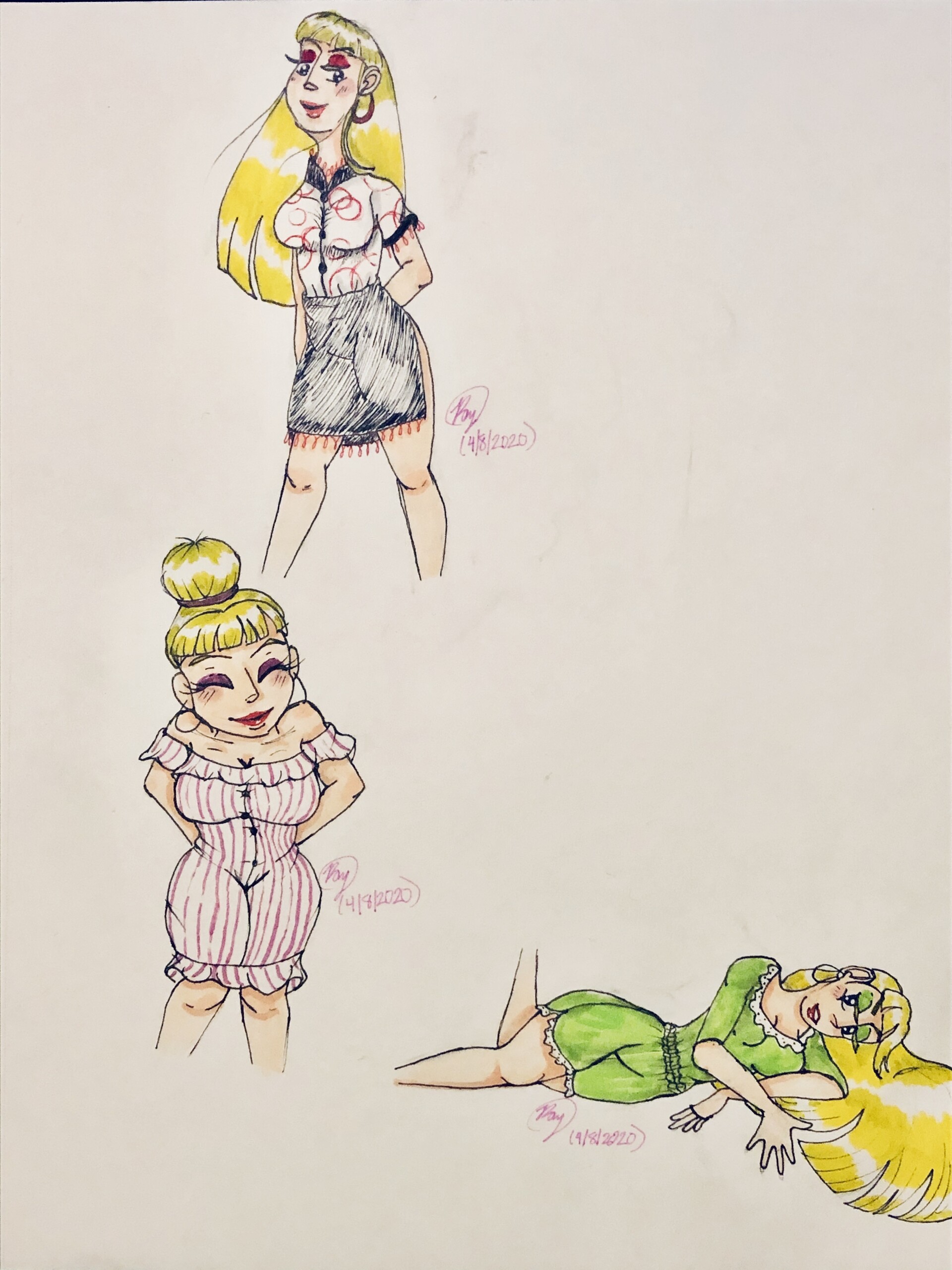 ArtStation - Queenie (Traditional)