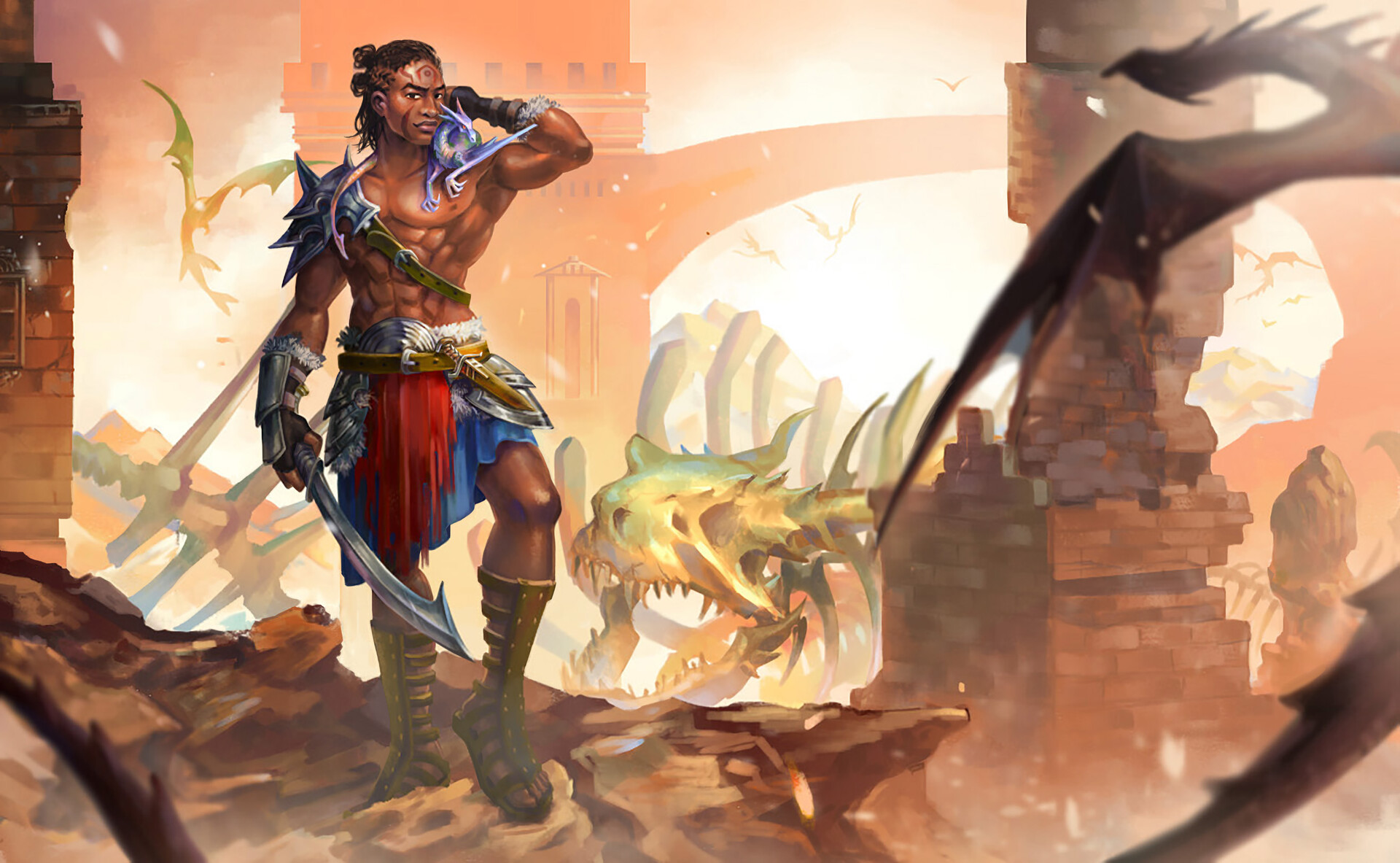 ArtStation - Dragon tamer