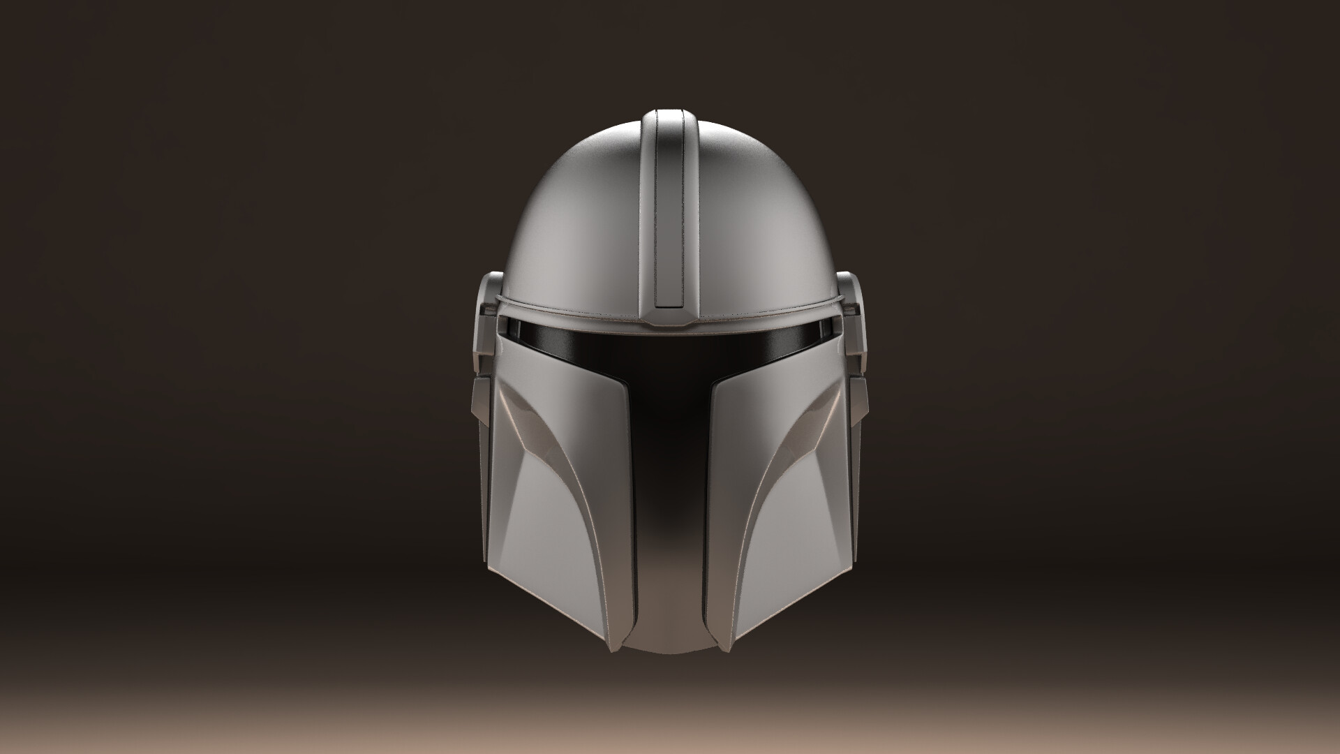 ArtStation - Mandalorian Helmet Model
