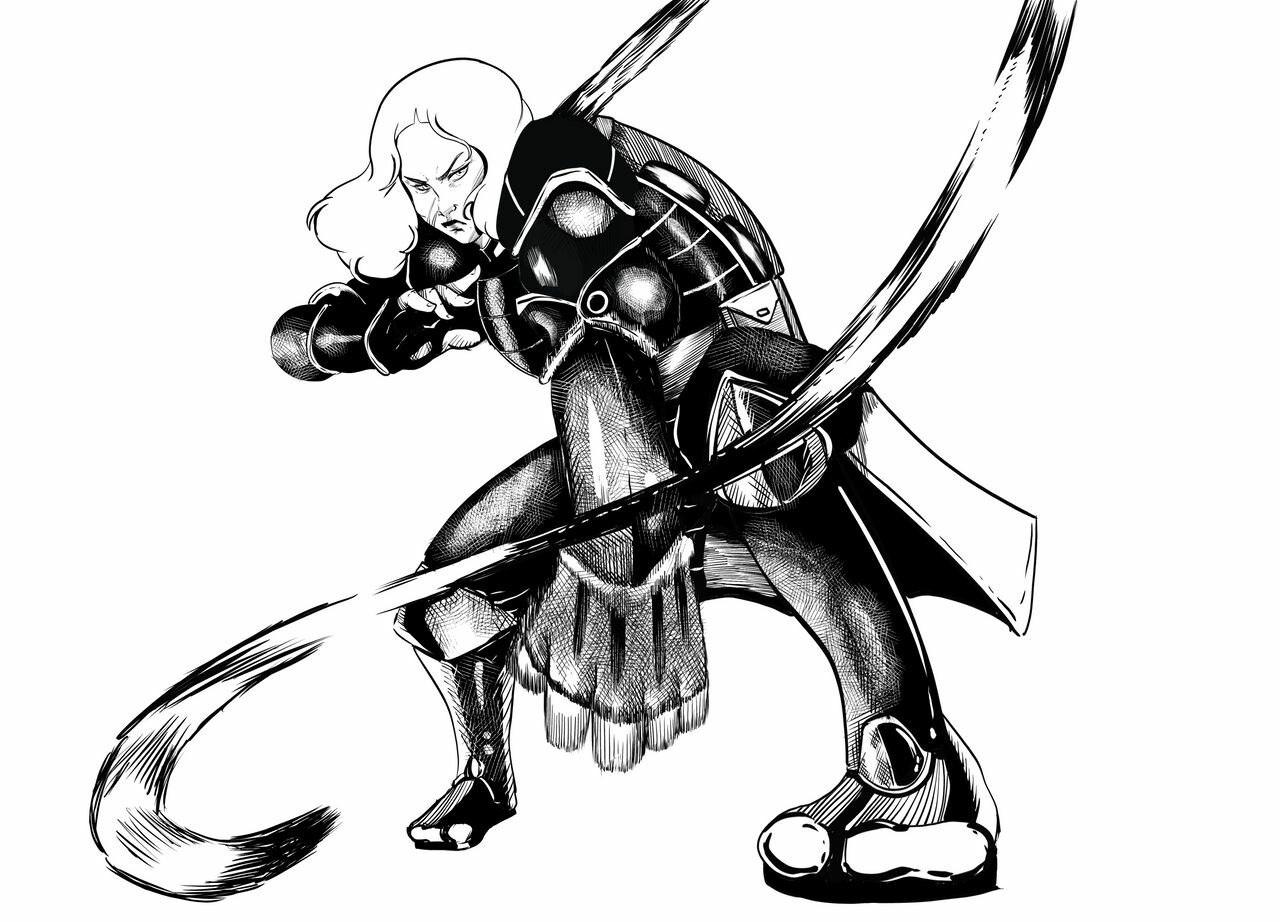 ArtStation - Lin Beifong Inks