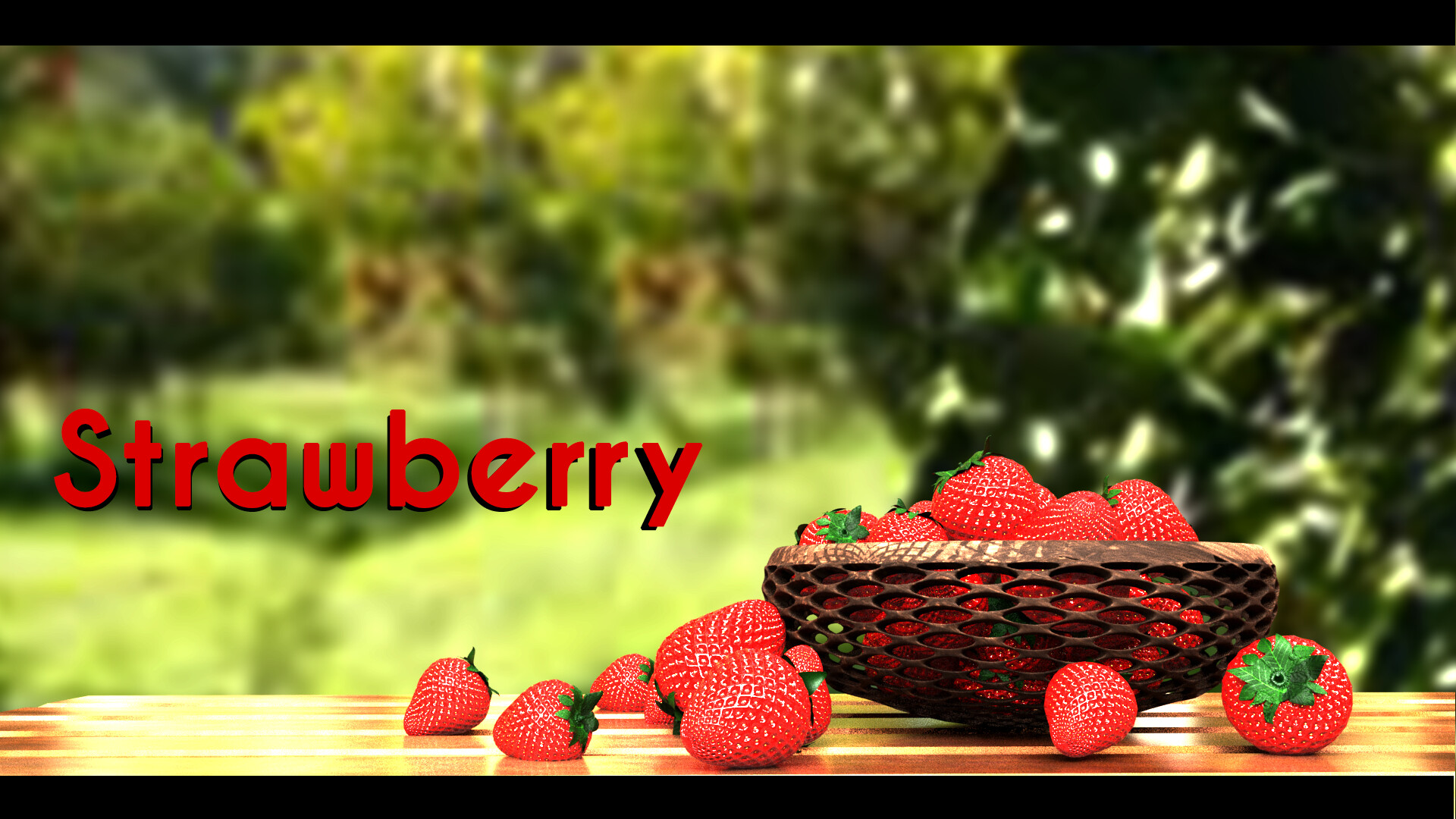 ArtStation - STRAWBERRY ( CGI )