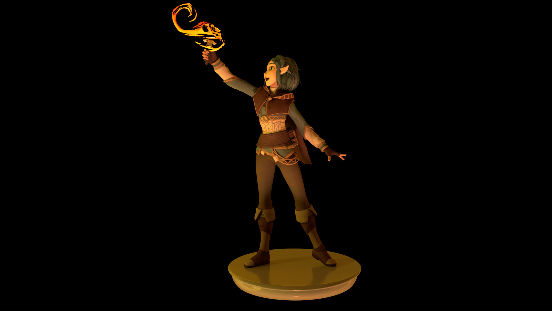 ArtStation - Zelda's Pose