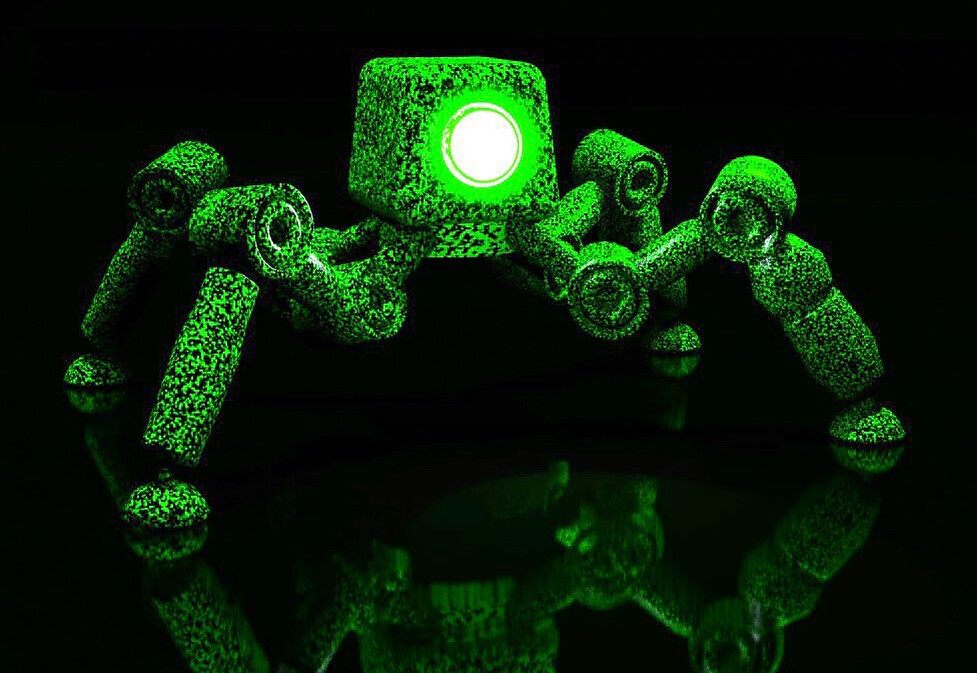 ArtStation - Green robot