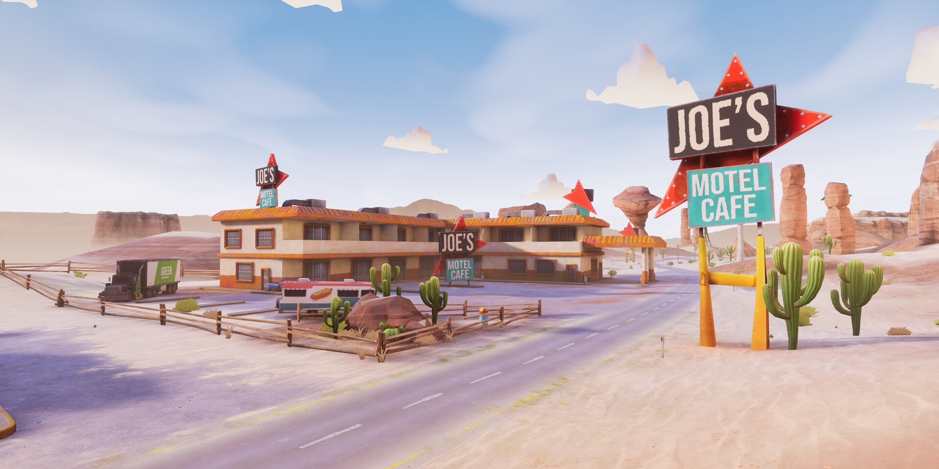 ArtStation - Desert Map