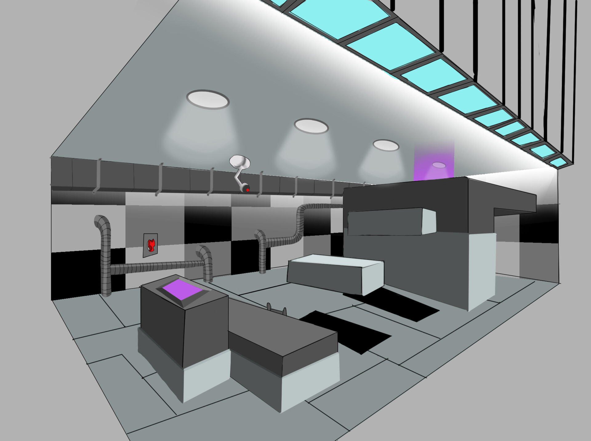 ArtStation - Lab Concept Art