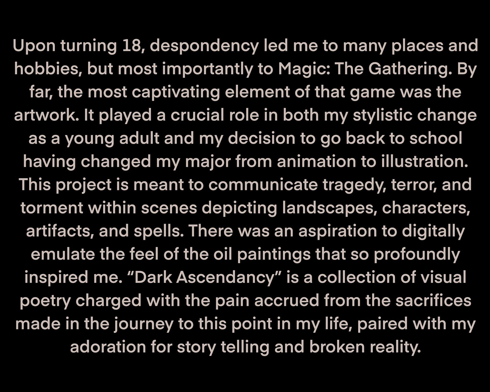 ArtStation - Dark Ascendancy