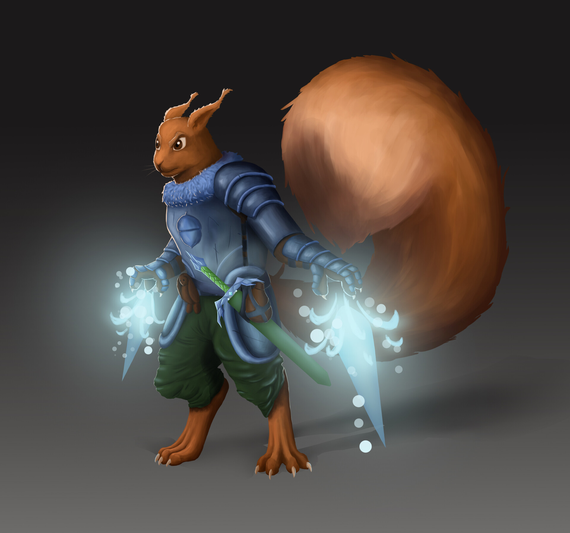 ArtStation - Squirell-paladin