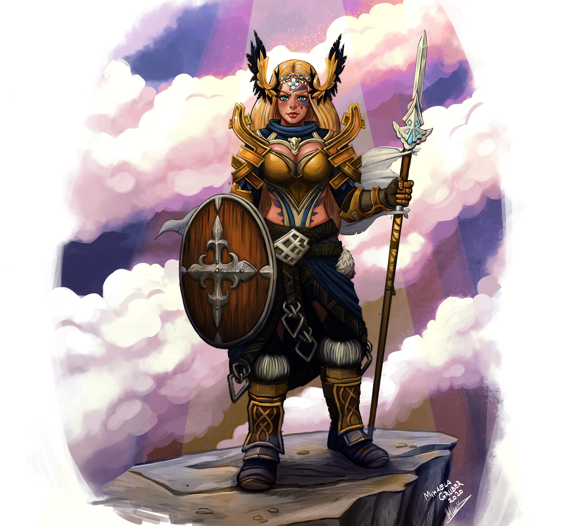 ArtStation - Hildryn Commission