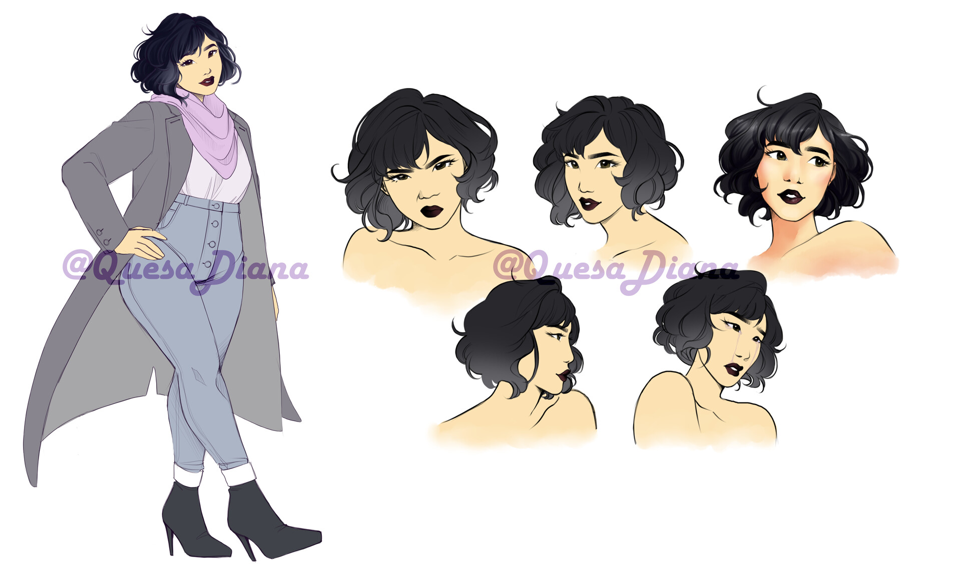 ArtStation - Character Design: Mei