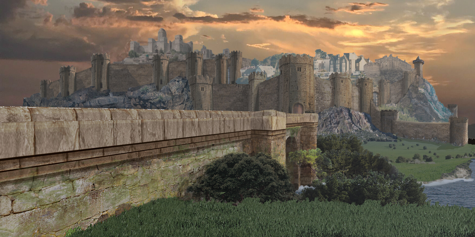 ArtStation - Medieval Toledo