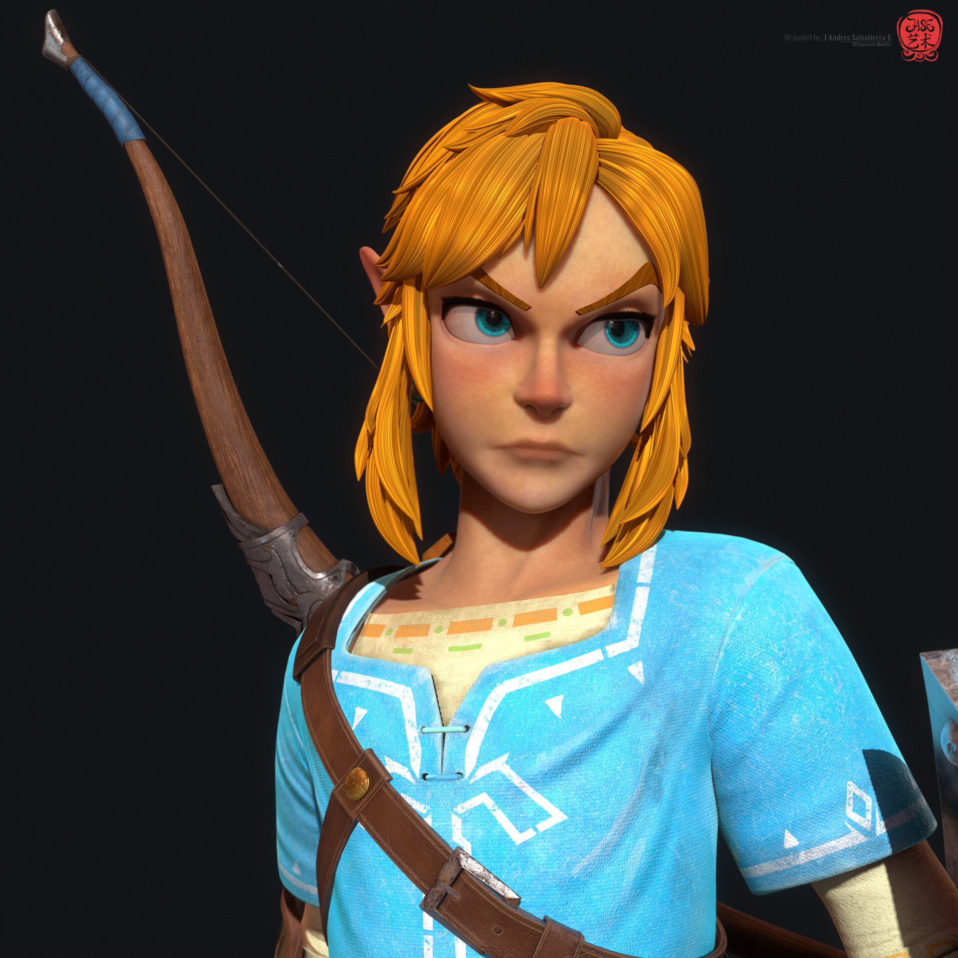 Andres (JASE) Salvatierra - Link - The Legend of Zelda, Breath of the Wild