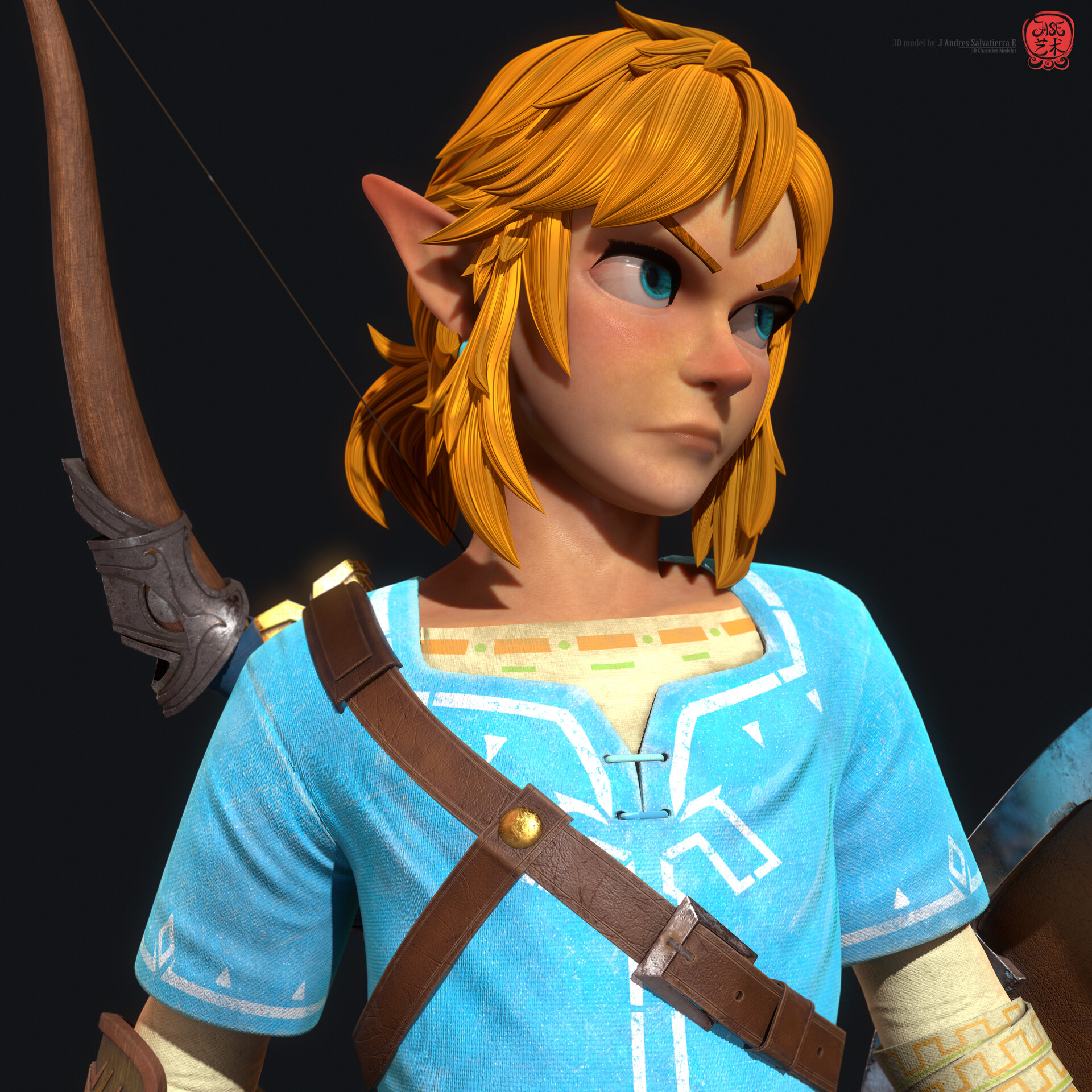 Andres (JASE) Salvatierra - Link - The Legend of Zelda, Breath of the Wild