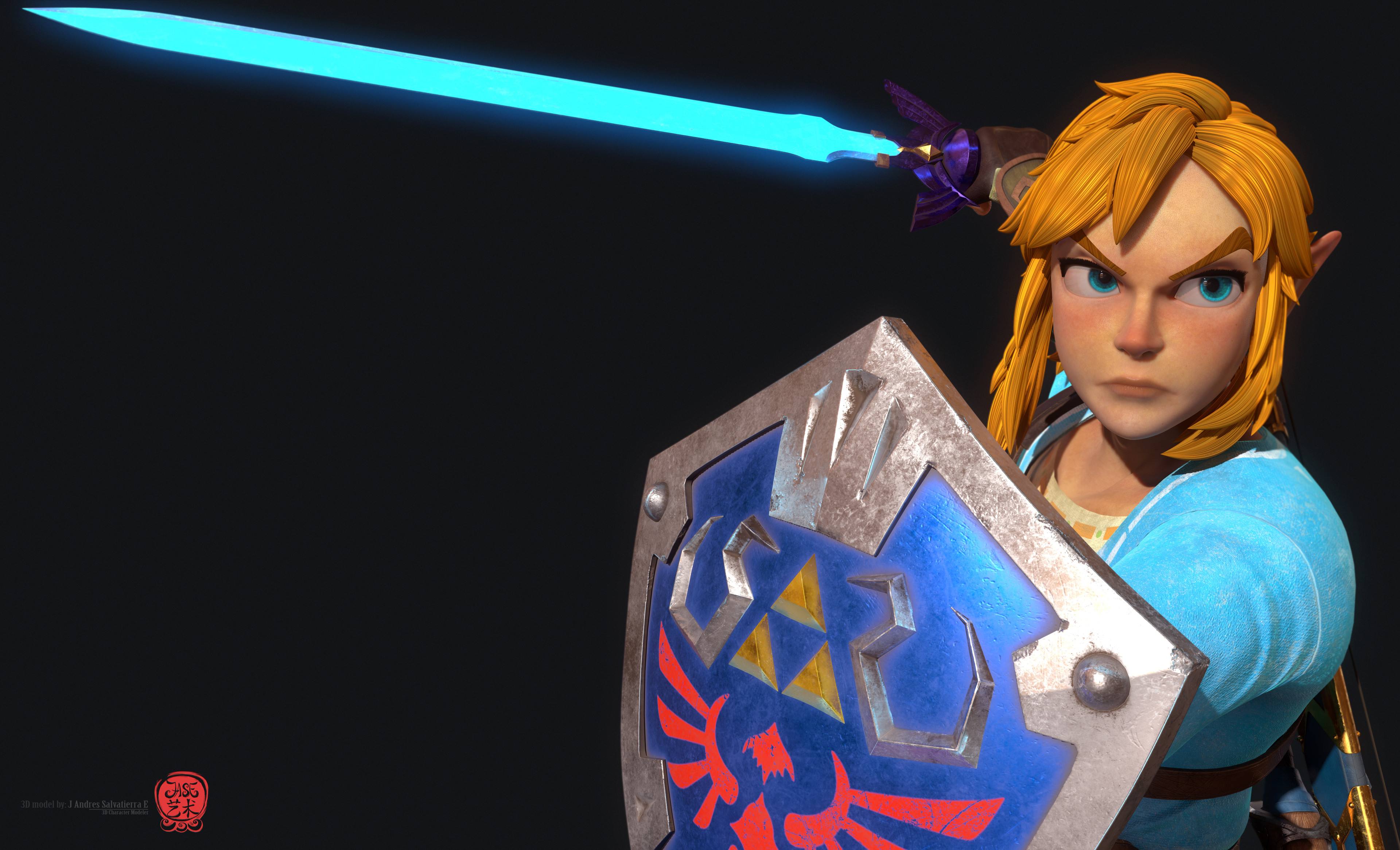 Andres (JASE) Salvatierra - Link - The Legend of Zelda, Breath of the Wild