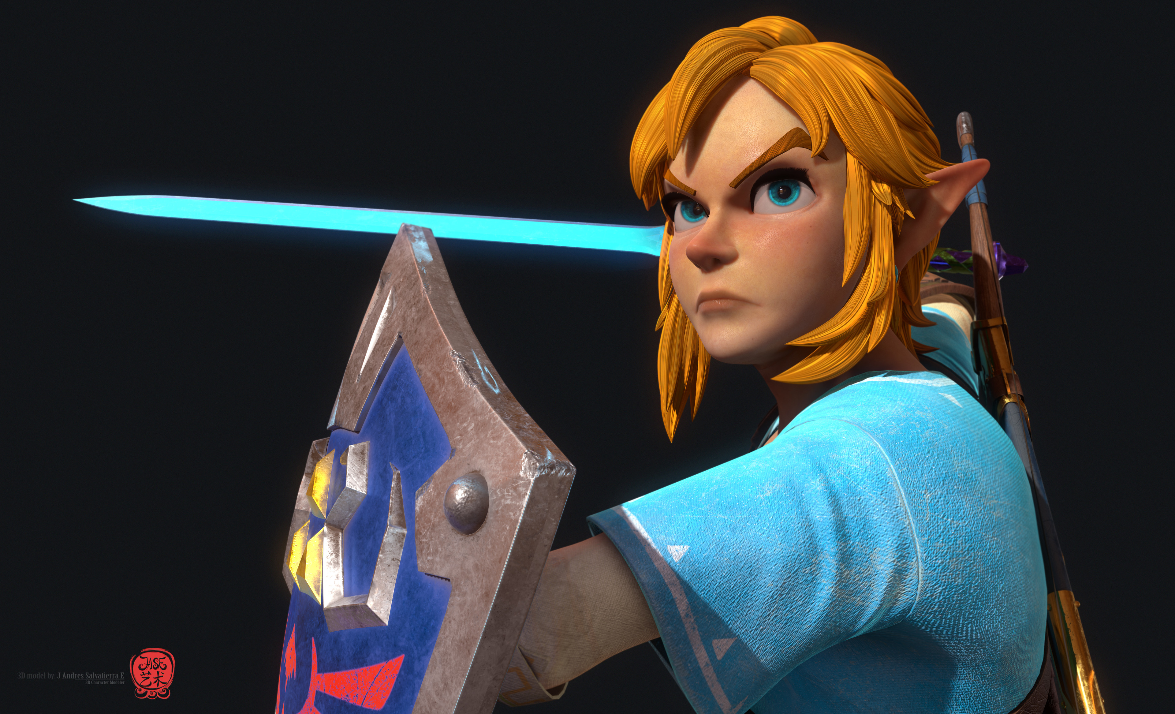 Andres (JASE) Salvatierra - Link - The Legend of Zelda, Breath of the Wild