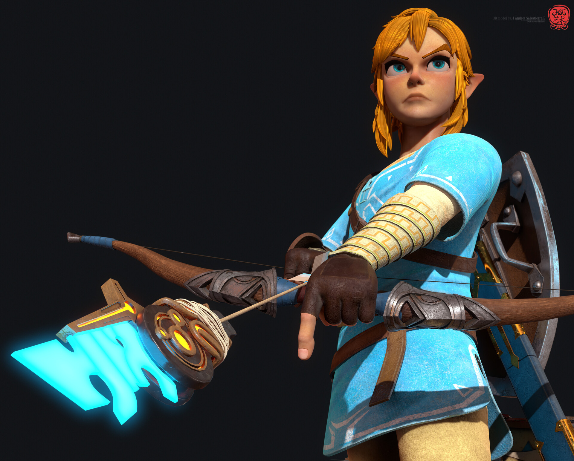 Andres (JASE) Salvatierra - Link - The Legend of Zelda, Breath of the Wild