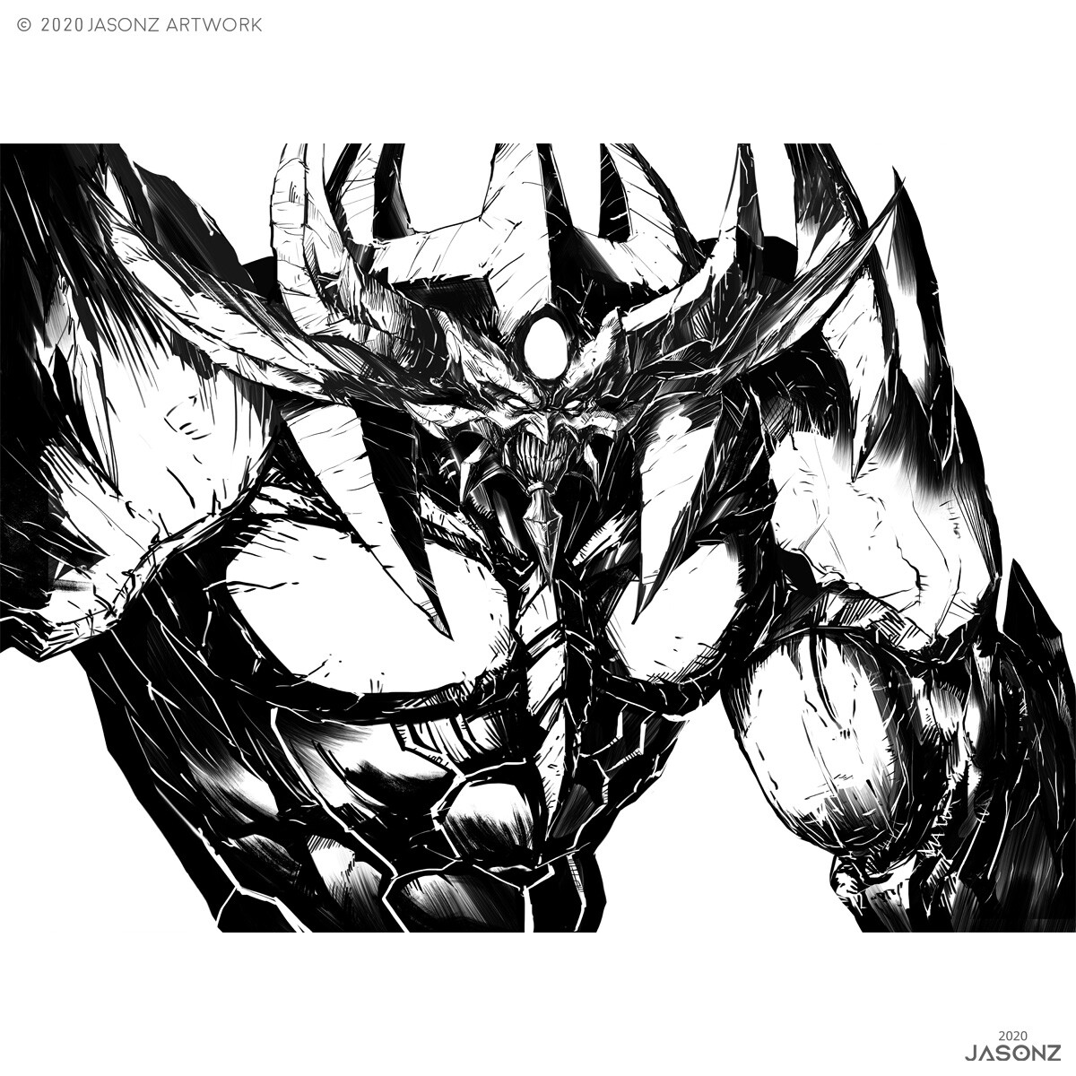 obelisk the tormentor coloring page
