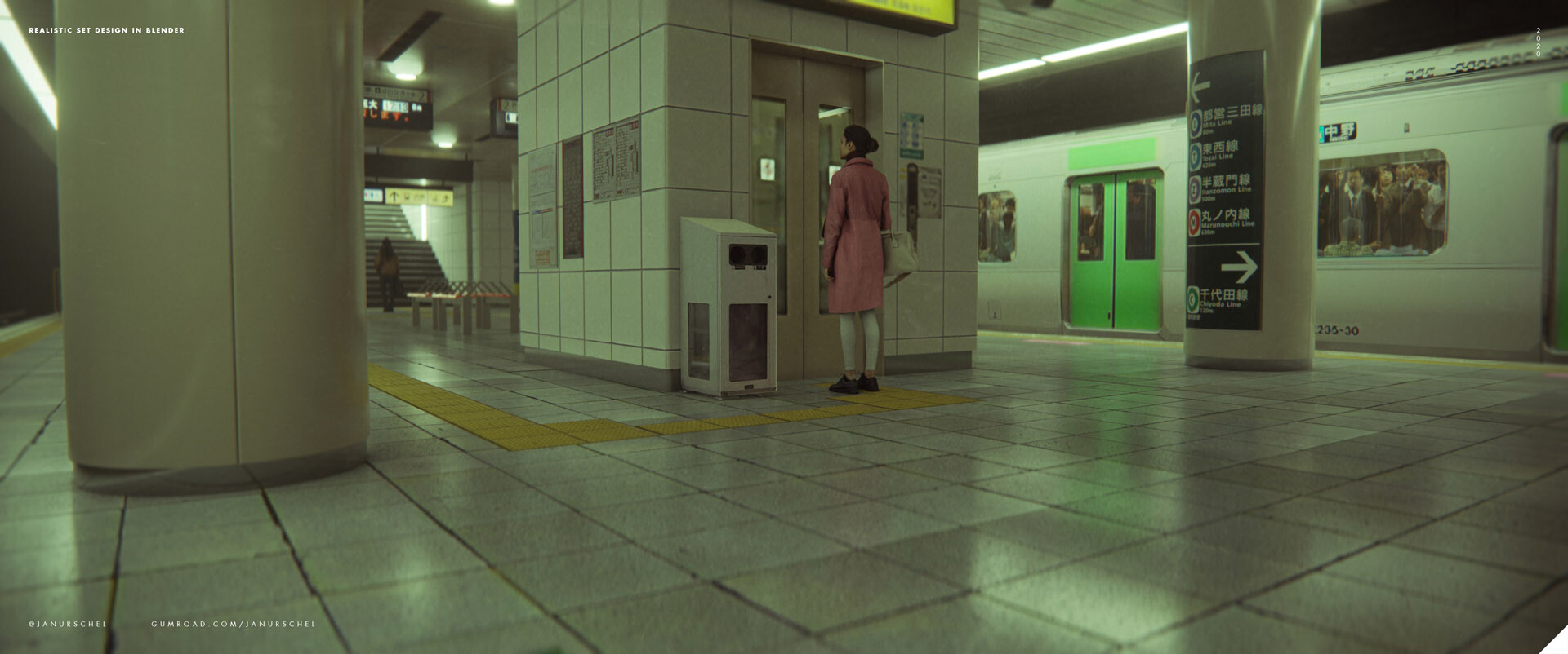 ArtStation - Realistic Set Design in Blender - Tutorial (3)