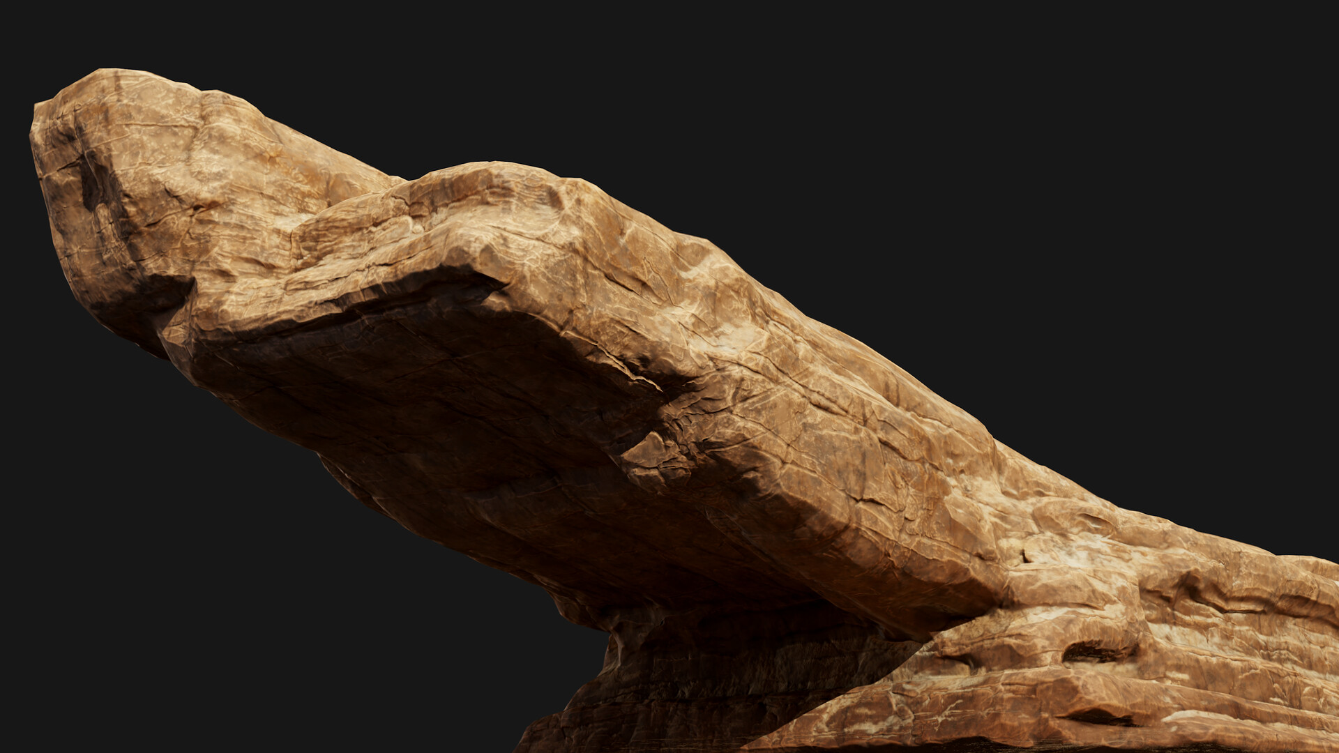3D Artist - Desert Cliff