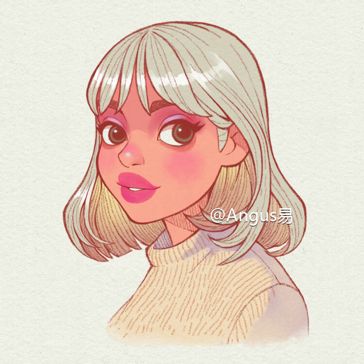 how to draw a girl in procreate