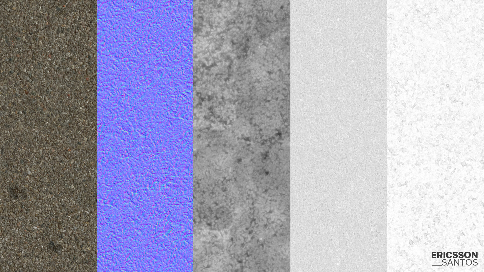 Ericsson Santos - Gravel Pavement - Photogrammetry-based Environment ...