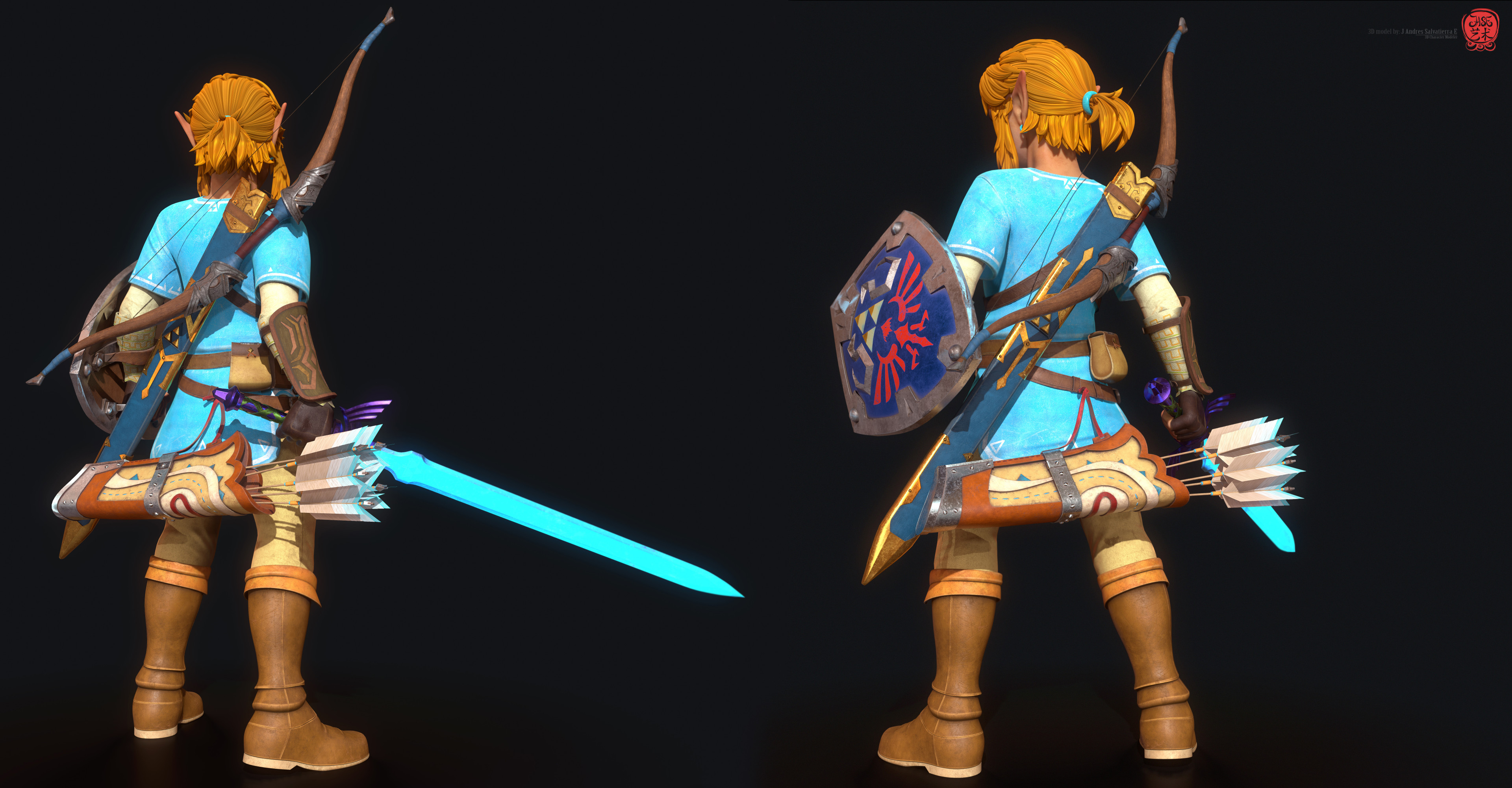 Andres (JASE) Salvatierra - Link - The Legend of Zelda, Breath of the Wild