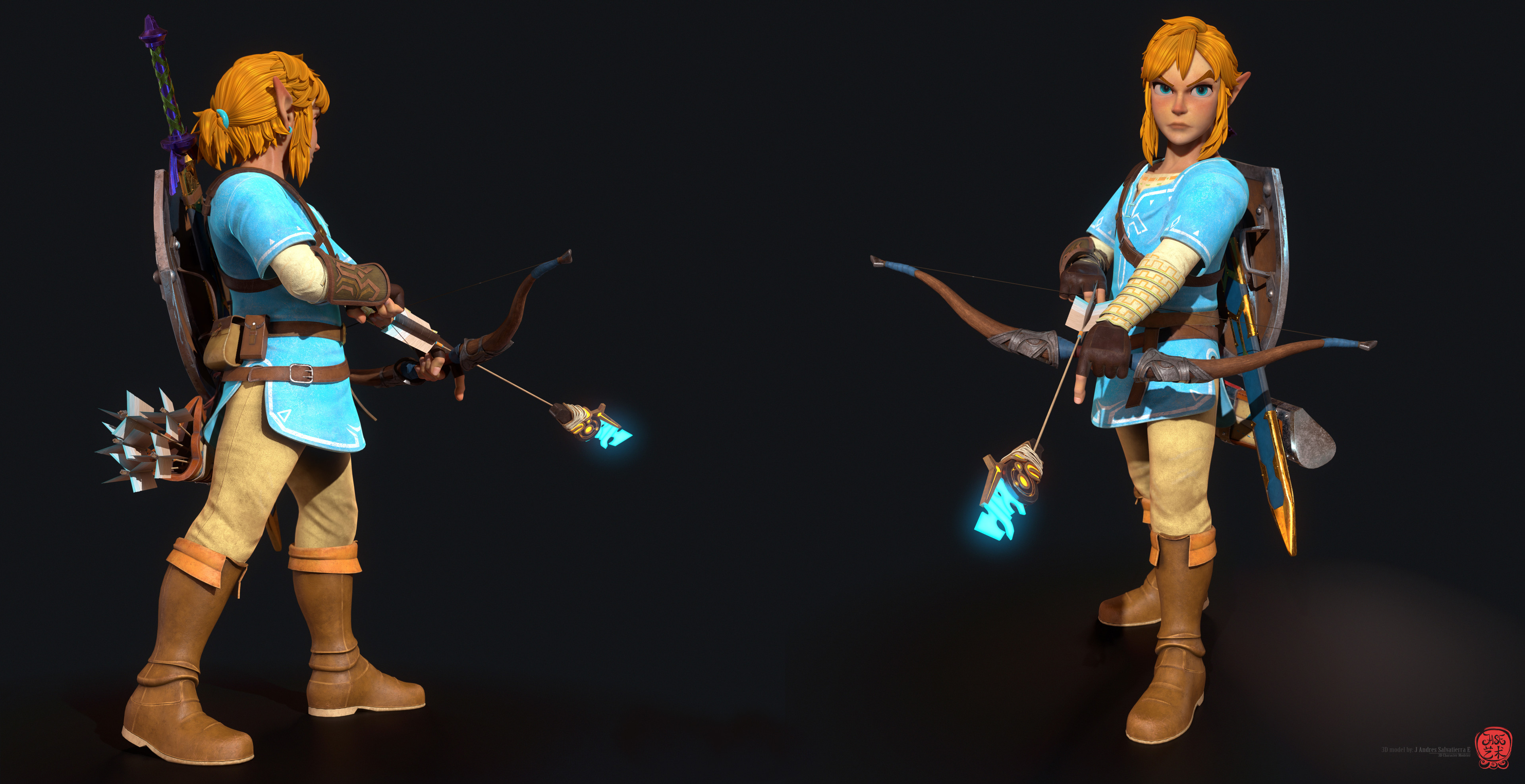 Andres (JASE) Salvatierra - Link - The Legend of Zelda, Breath of the Wild