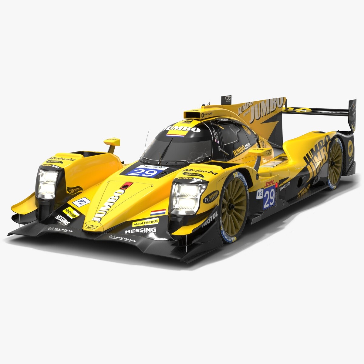 ArtStation - Racing Team Nederland WEC LMP2 Season 2019 2020 3D model