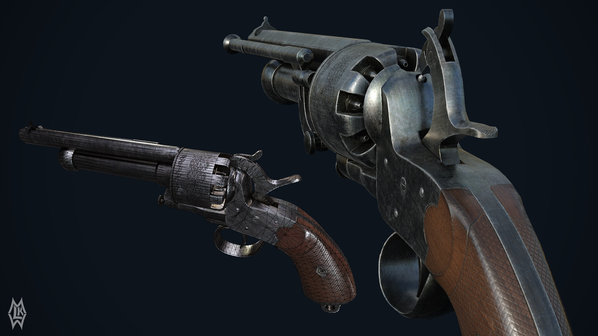 Monica M - Revolver LeMat