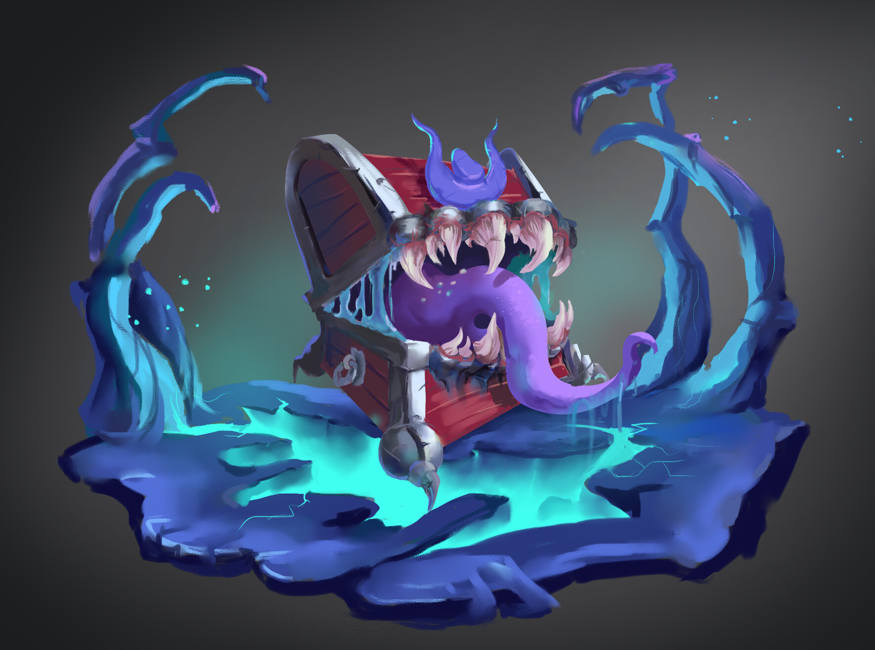 ArtStation - Magic Chest prop