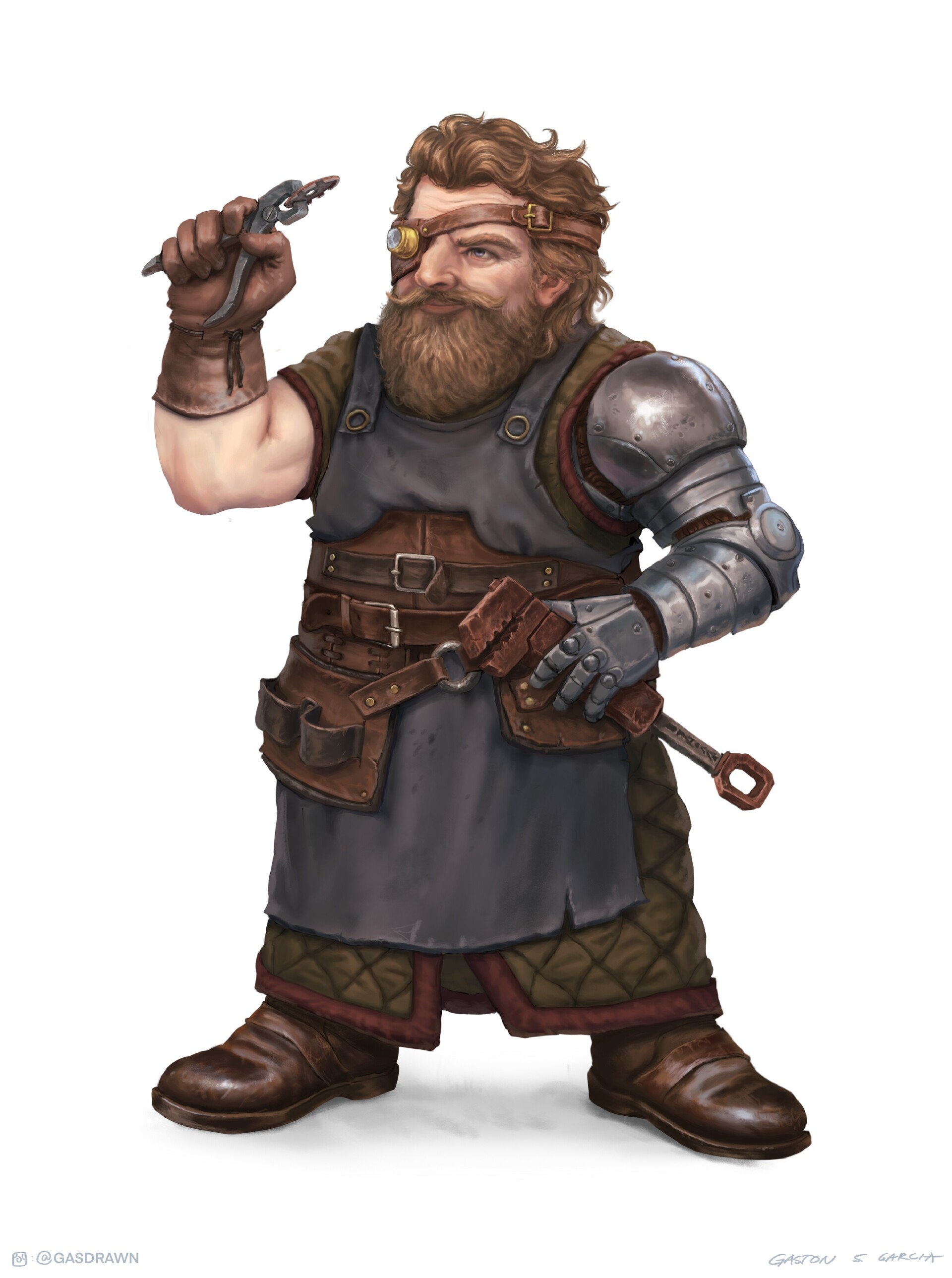 ArtStation - Dwarf Tinkerer
