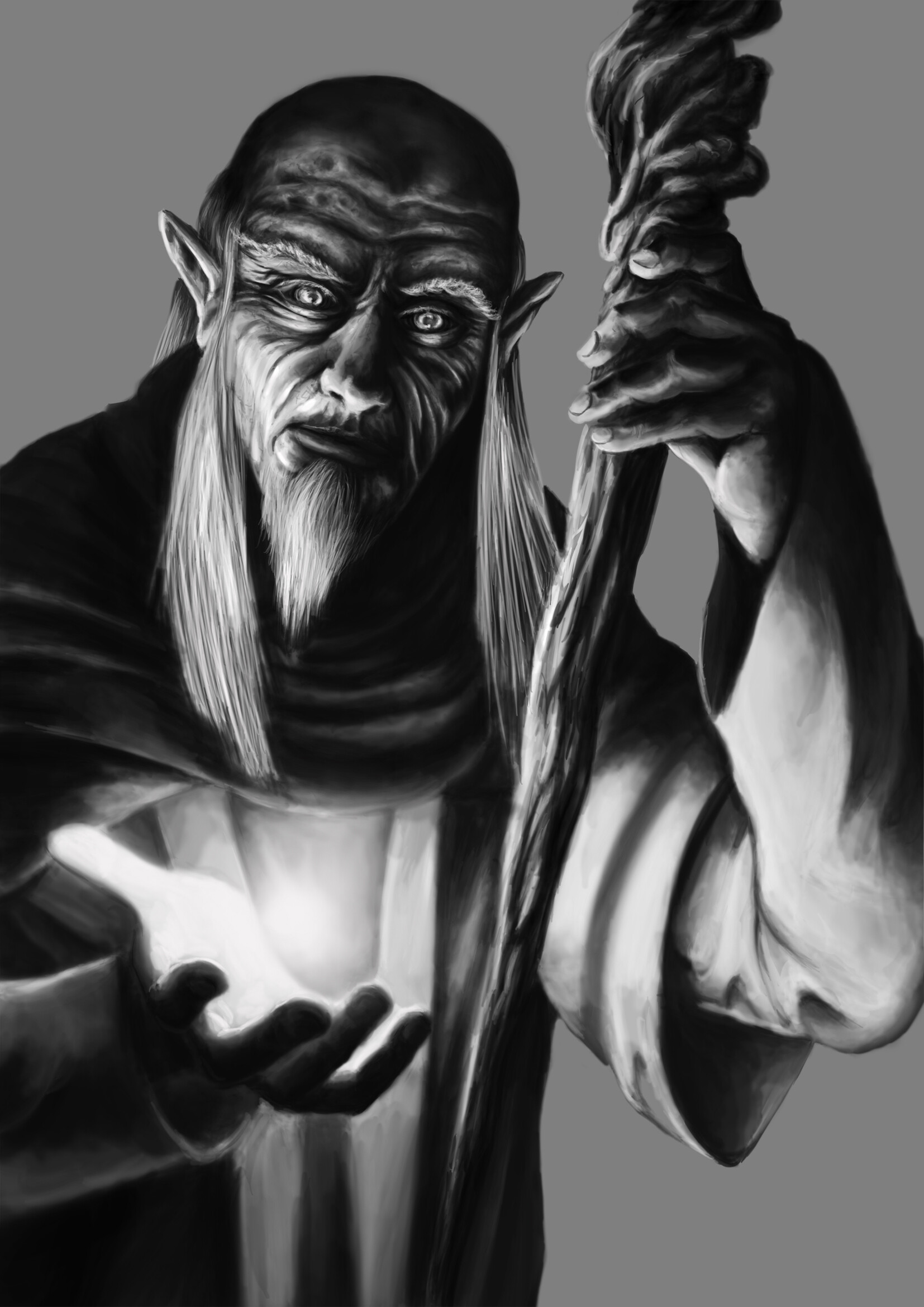 ArtStation - Elf Wizard