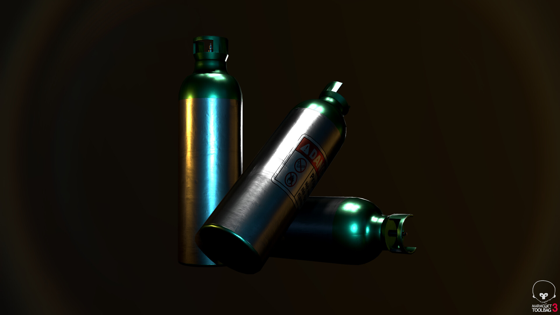 ArtStation - gas canisters