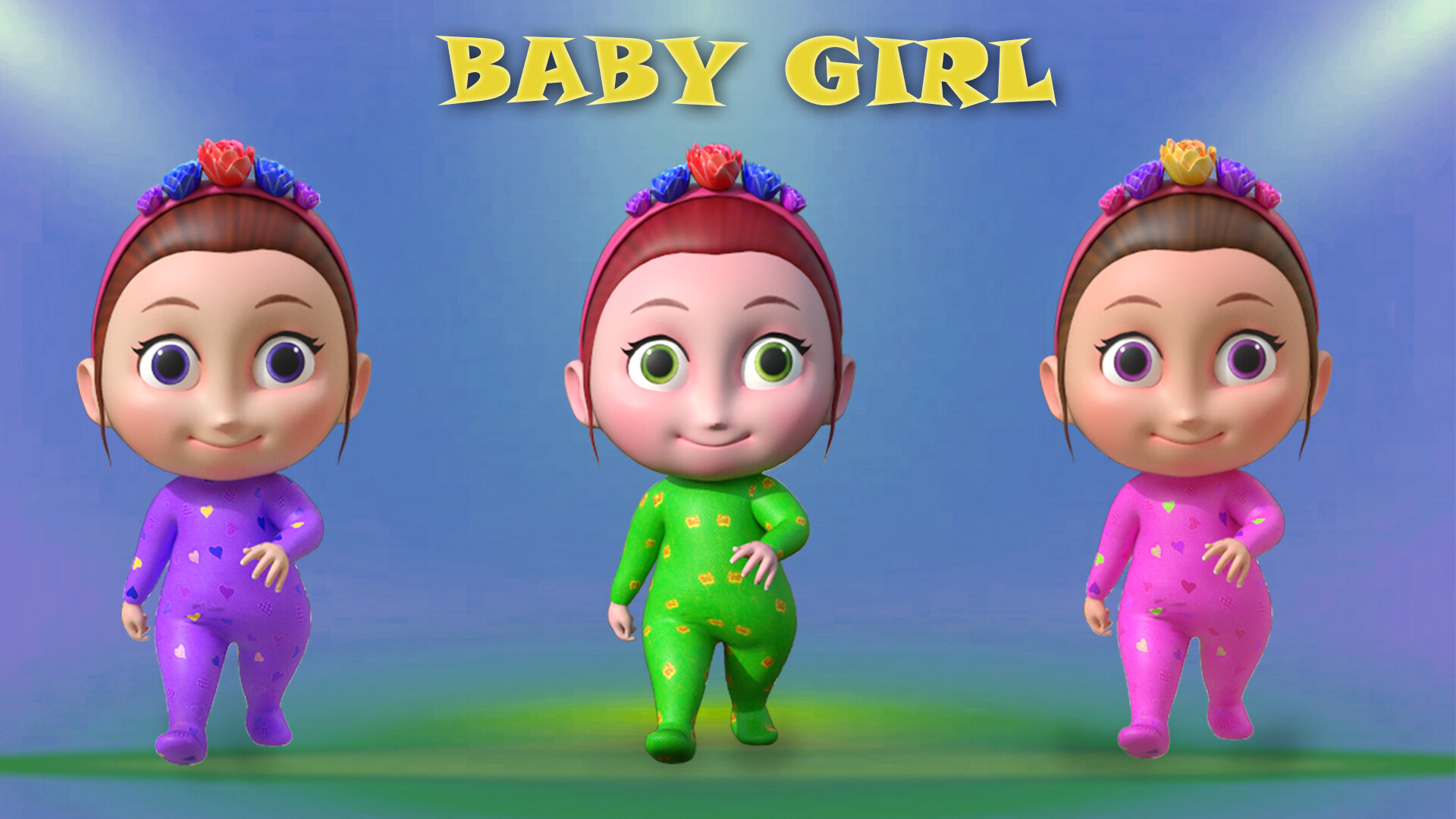 ArtStation - 3D BABY GIRL CHARACTER