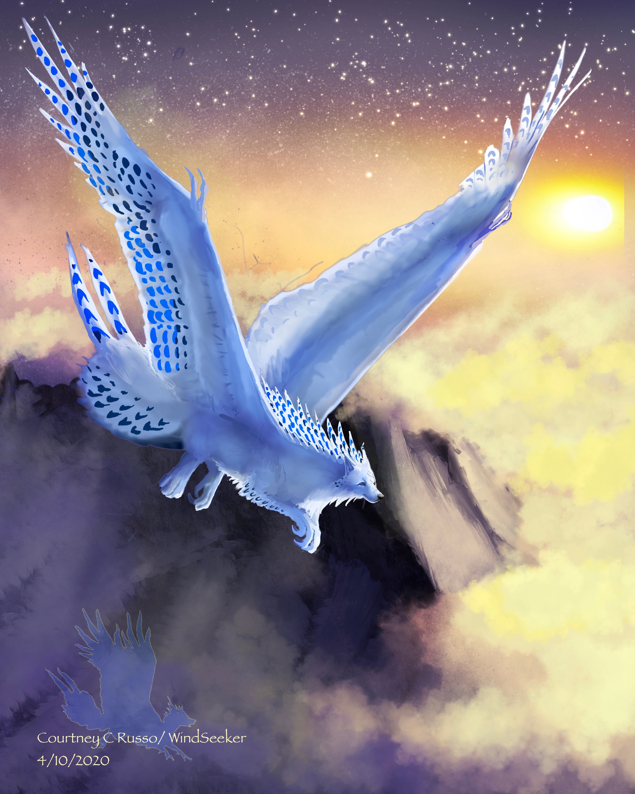 SingleSight - The Art of Courtney C Russo/ WindSeeker - Above it All