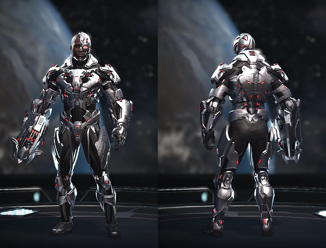 Cyborg Superhero Injustice