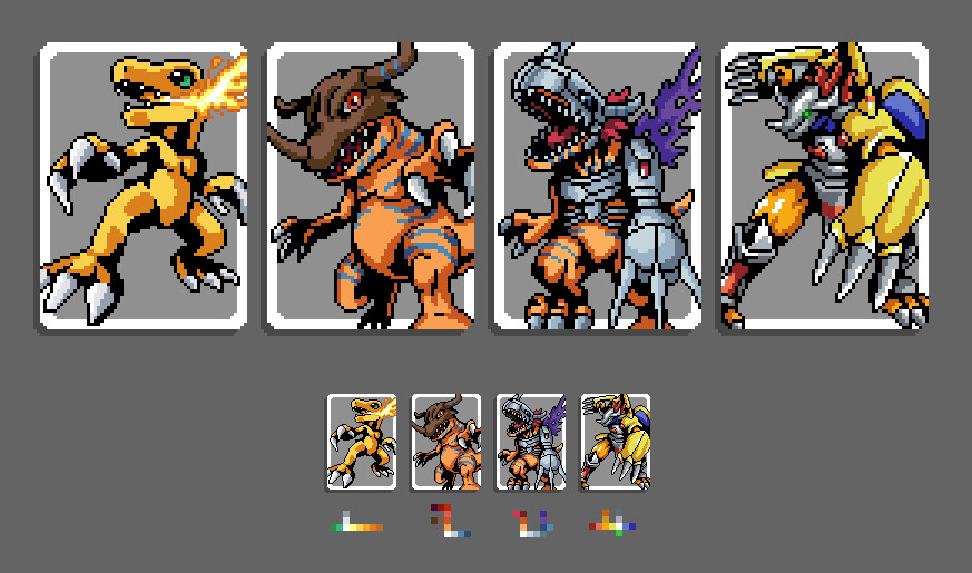 Digimon Agumon Evolution