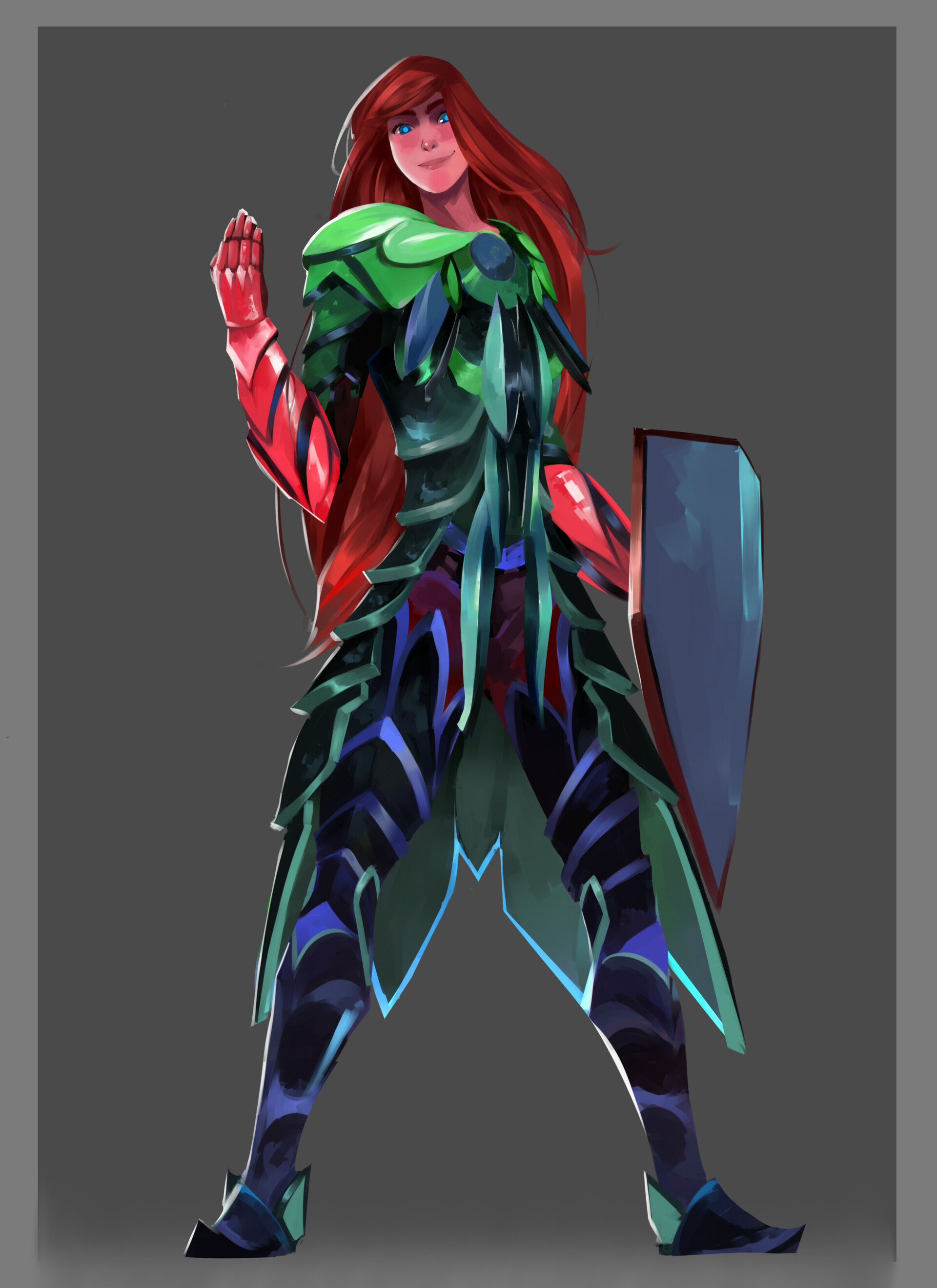 ArtStation - D&D Mantis Shrimp Fighter