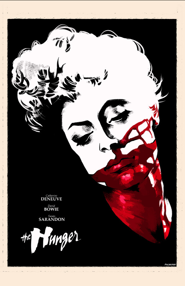 ArtStation - The Hunger (1983) film posters A & B