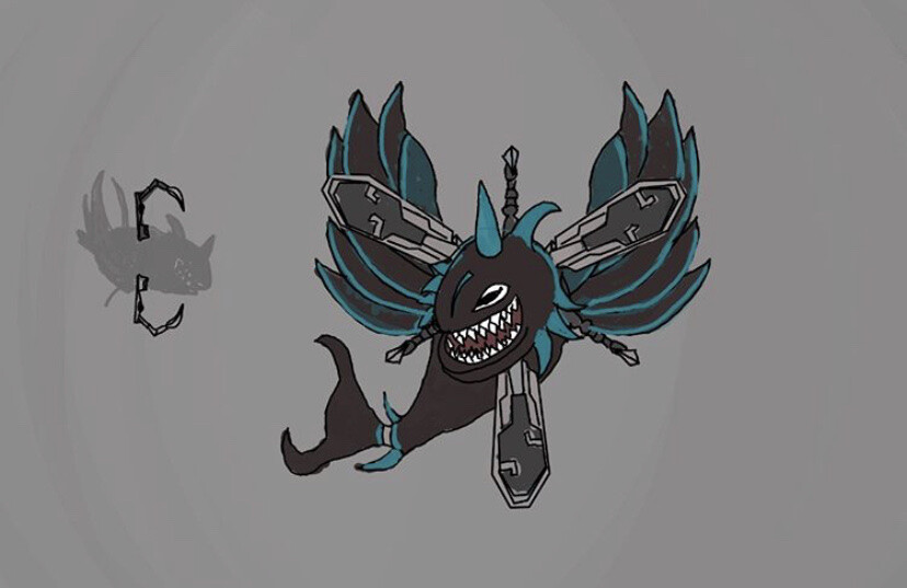 ArtStation - Shark Sand Monster