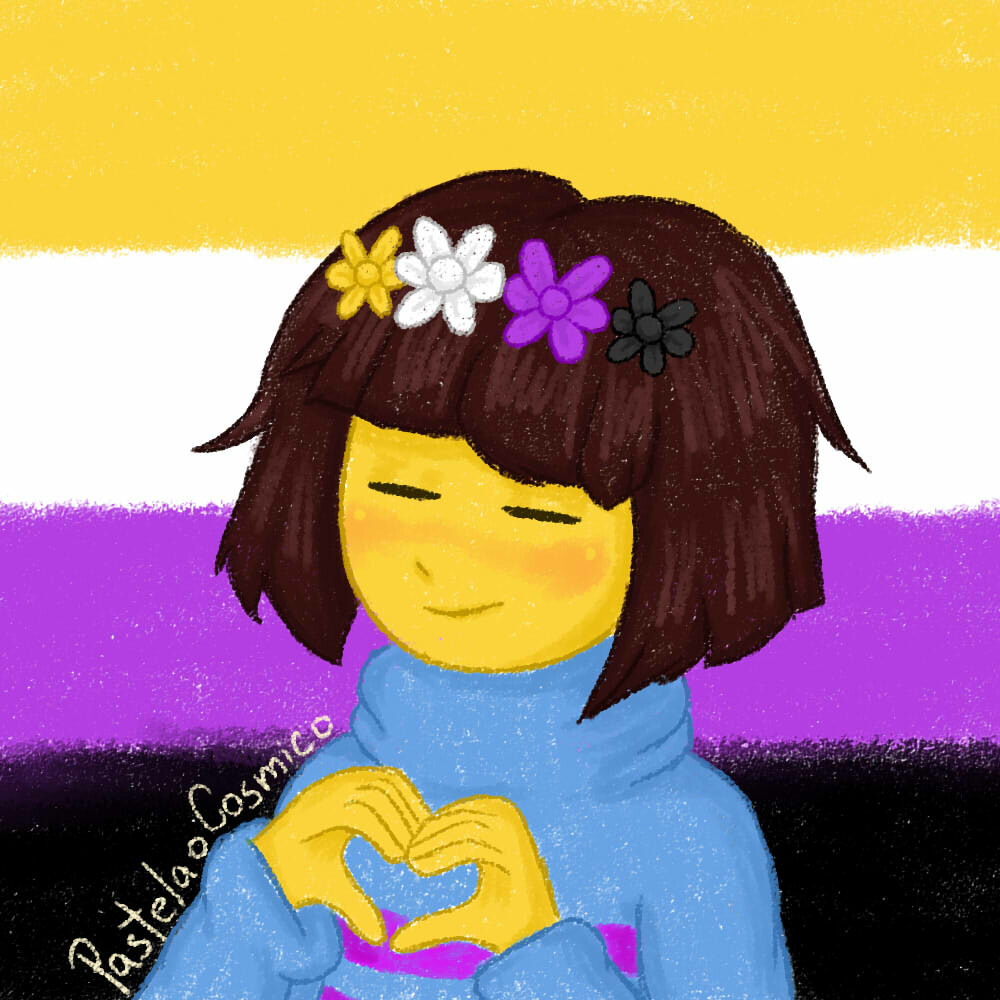 Miles Carvalho - Frisk is nonbinary!