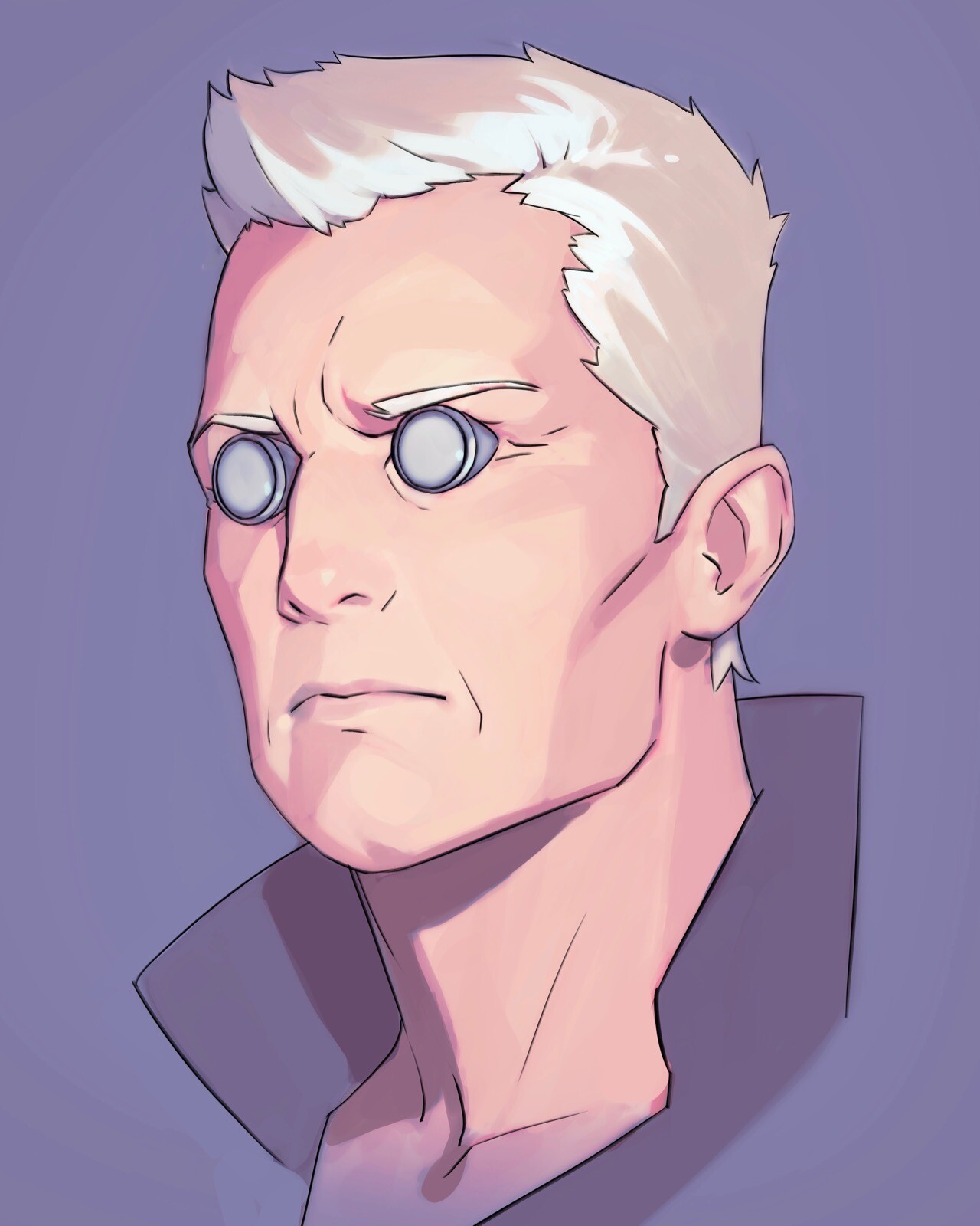 ArtStation - GitS Batou character design