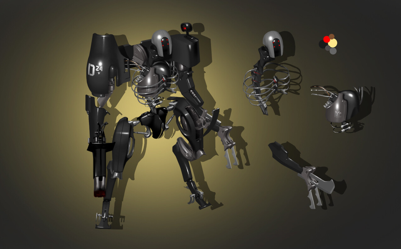 ArtStation - Robot Concept no.2