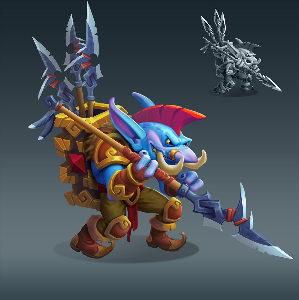 ArtStation - Troll shooter