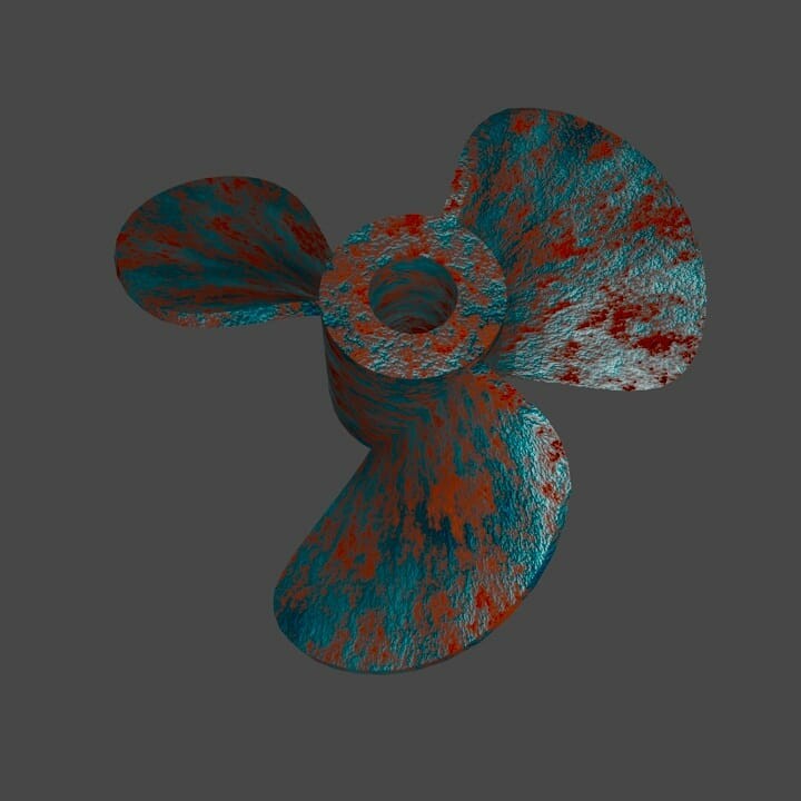 ArtStation - Rusty propeller