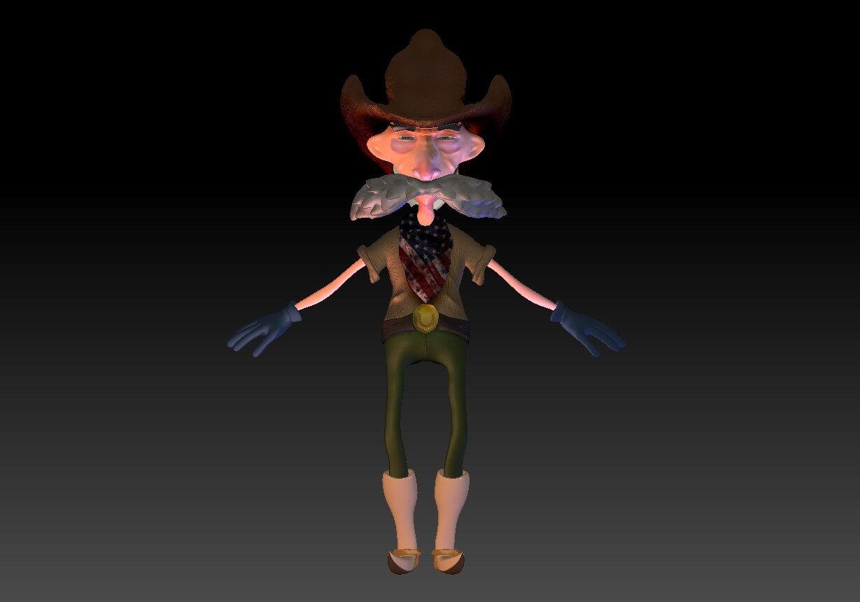 ArtStation - Devil Cowboy