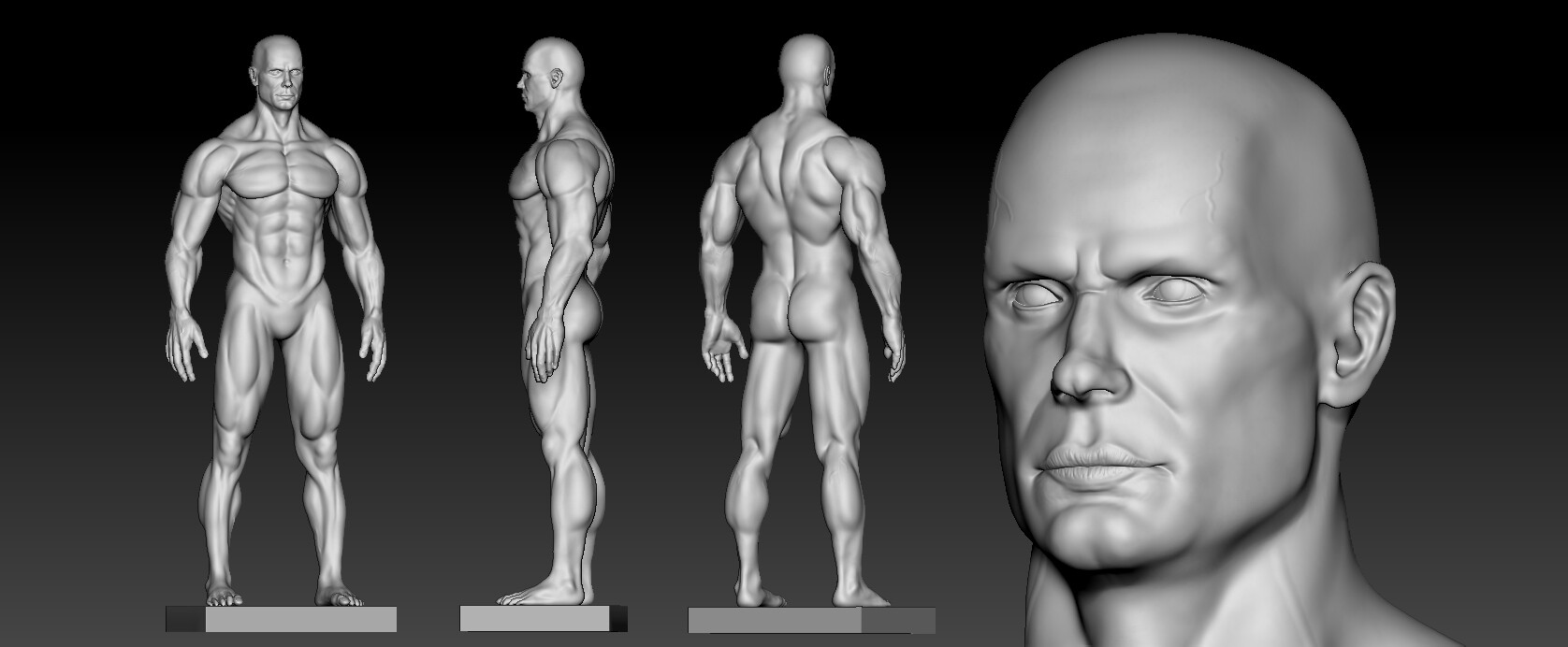 ArtStation - Anatomy Practice