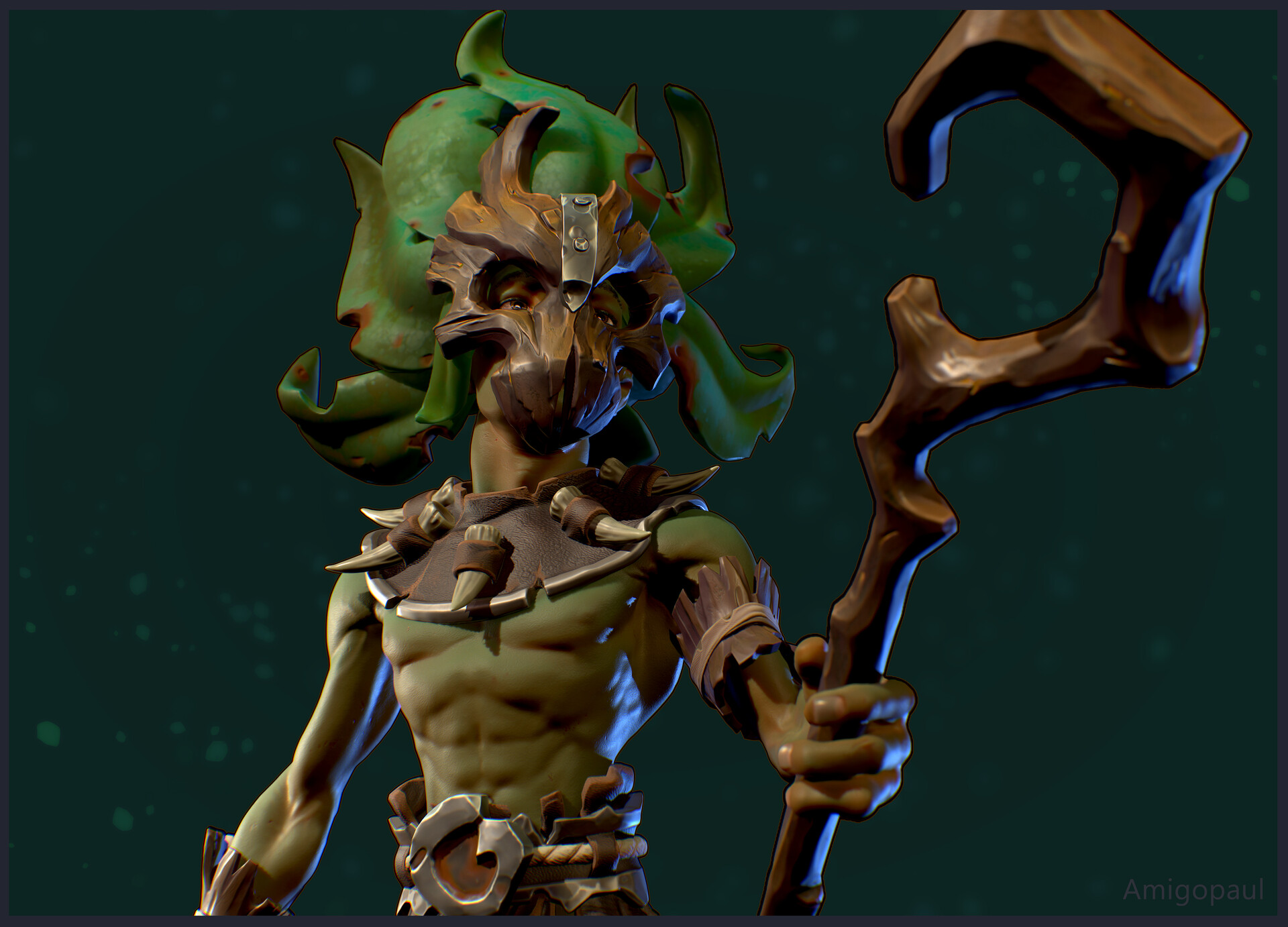 ArtStation - Shaman Ti-pche