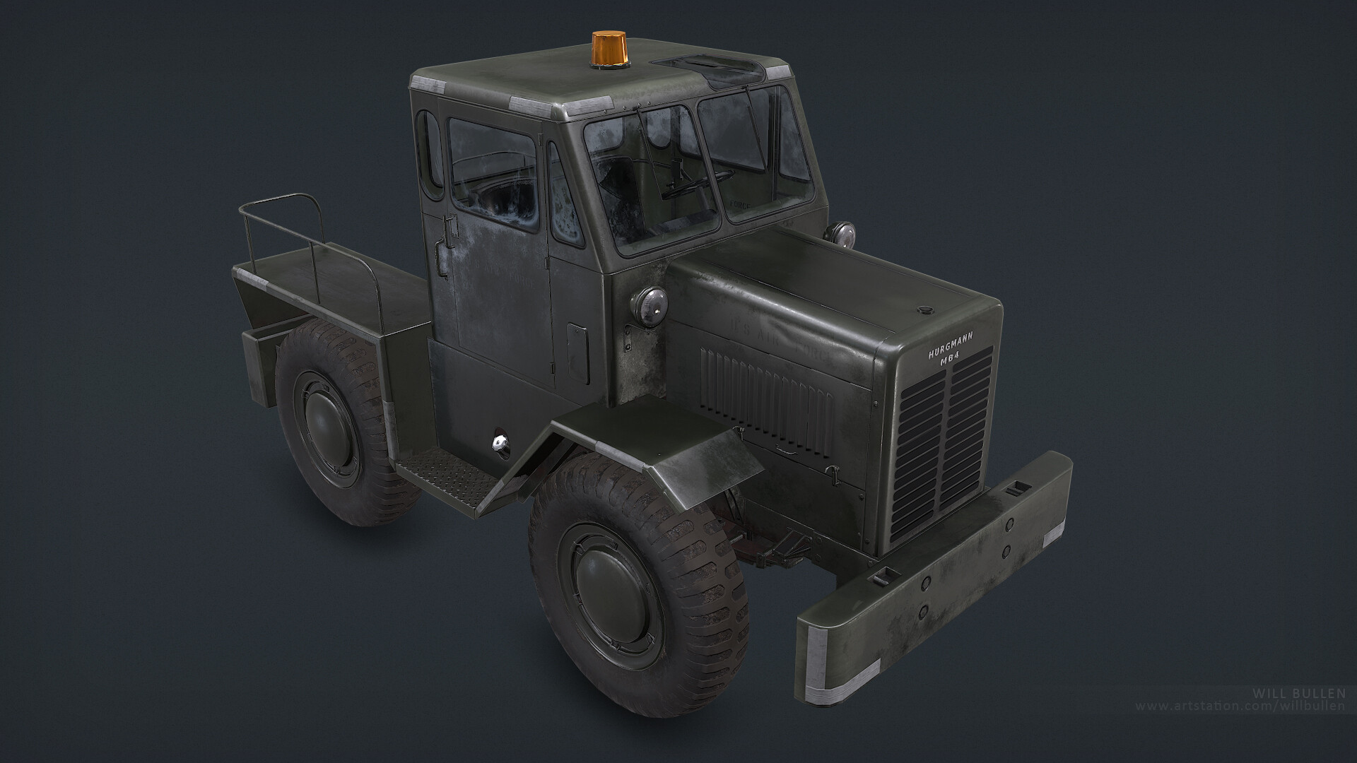 Will Bullen - Coleman MB-4 Aircraft Tug